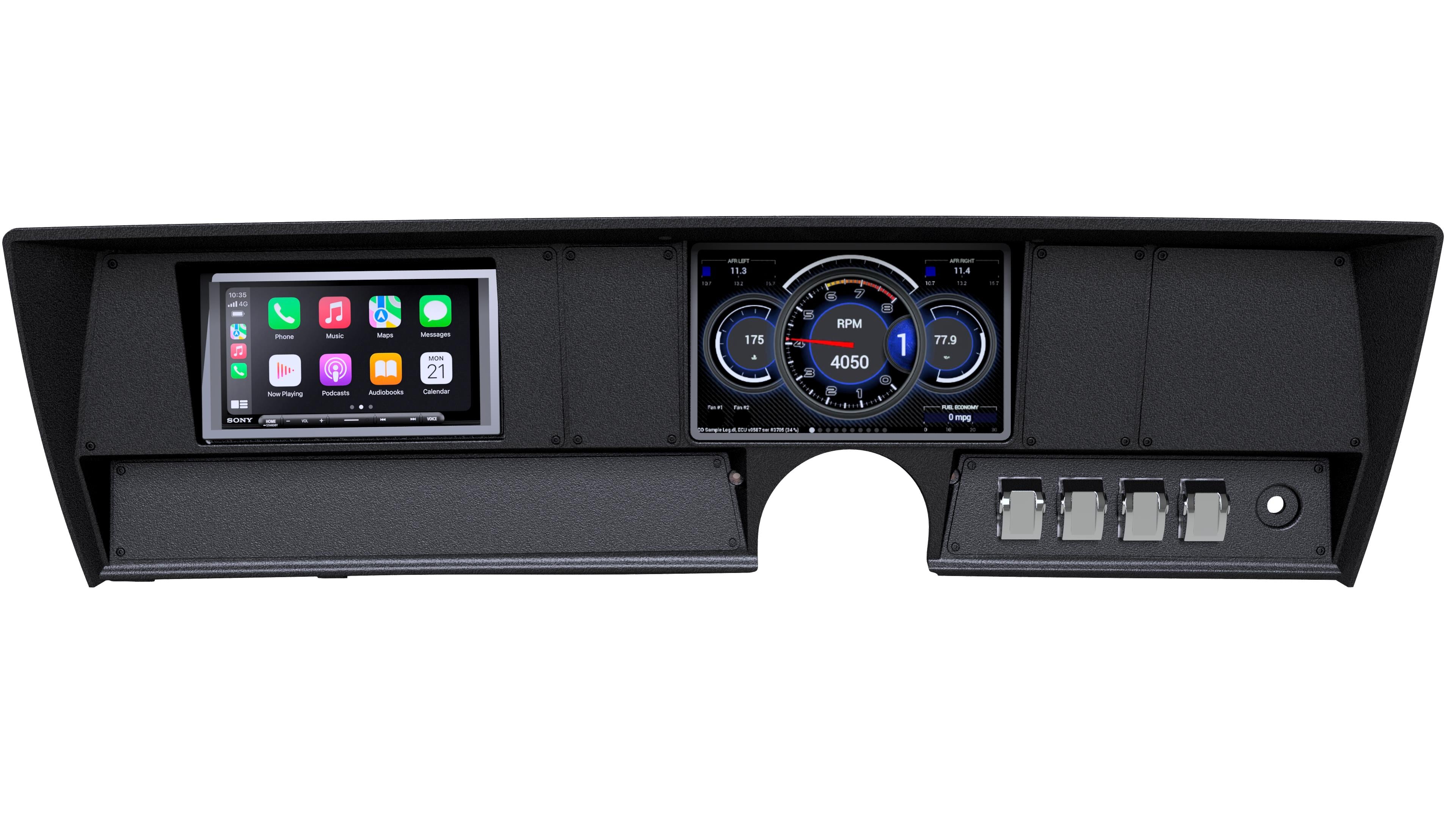 Holden HJ/HX/HZ Digital Dash Fascia – Dashwerks