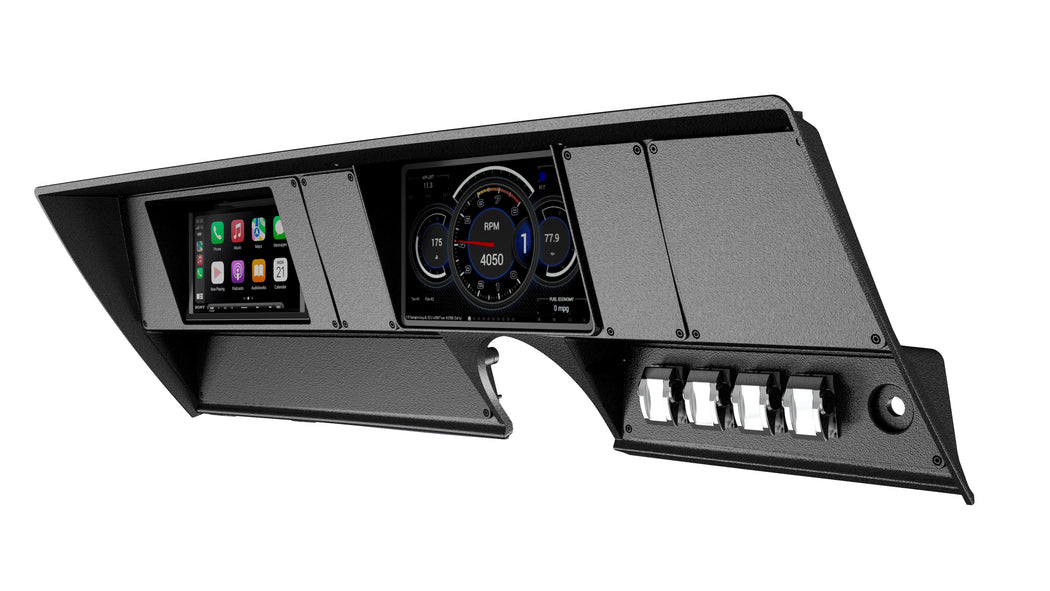 Holden HJ/HX/HZ Digital Dash Fascia – Dashwerks