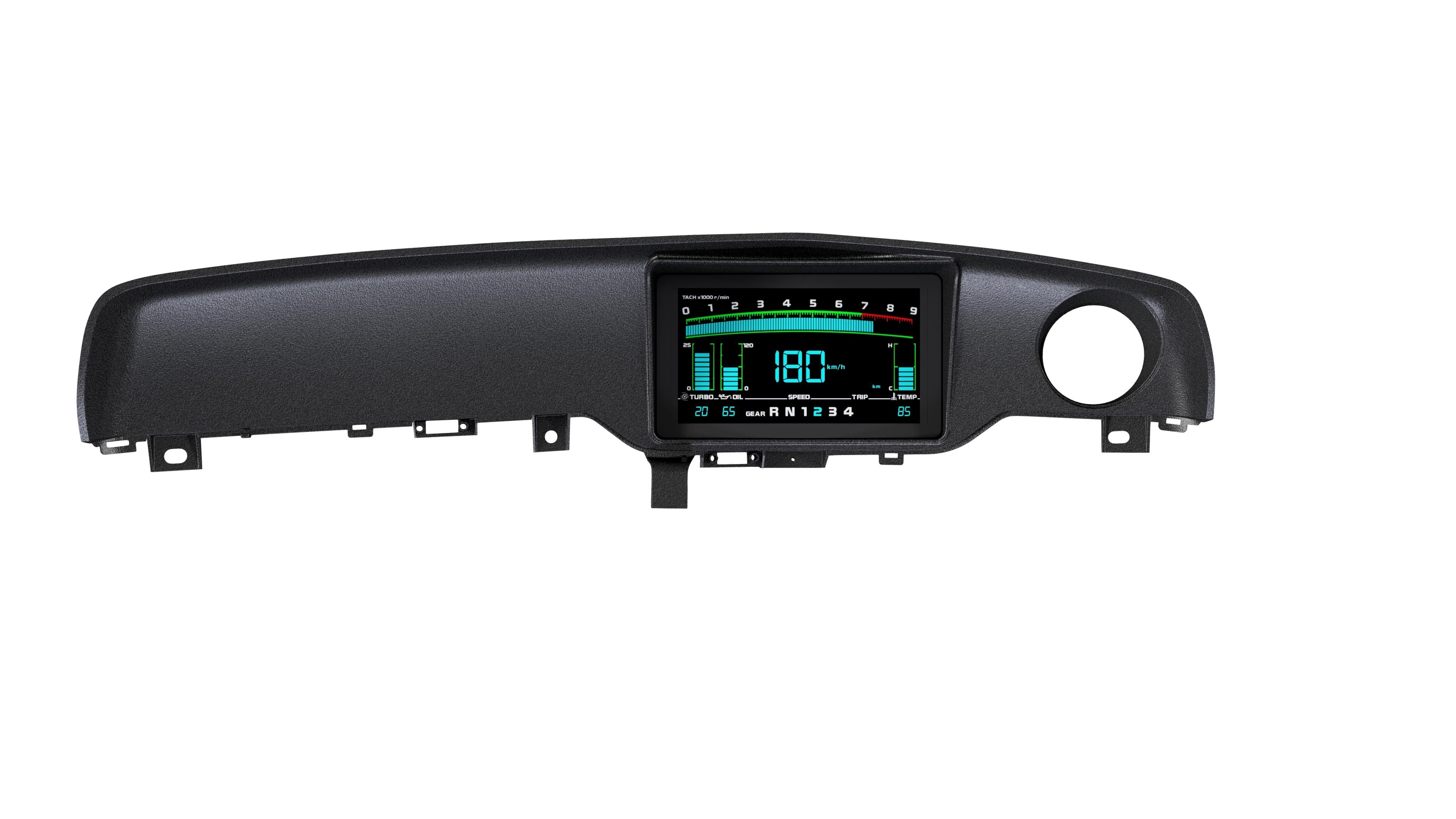 Mazda RX4 Digital Dash Fascia - No Gauges – Dashwerks